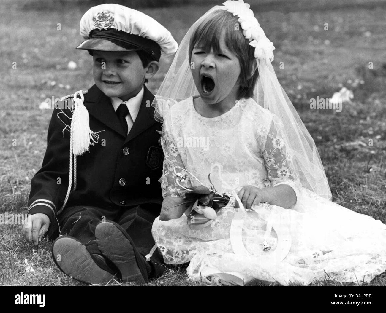 Children Boy and Girl The Royal Wedding young Graham Carter as prince ...