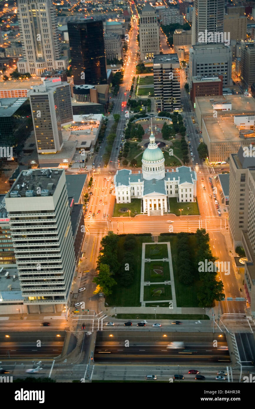 View from Top of Gateway Arch Stock Photo - Alamy