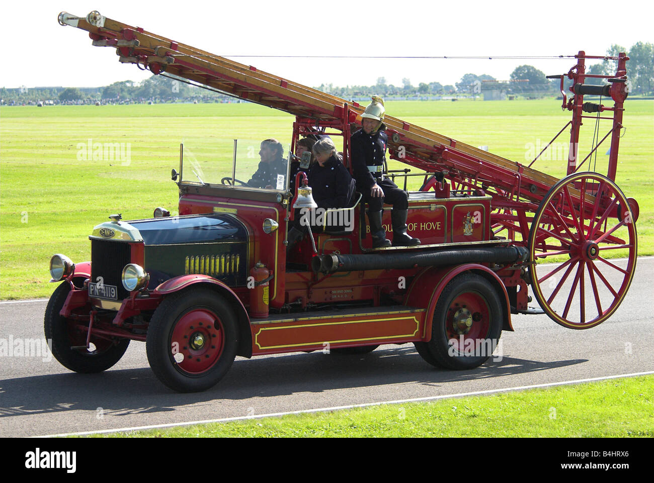 1930s Dennis Fire Engine Stock Photo - Alamy