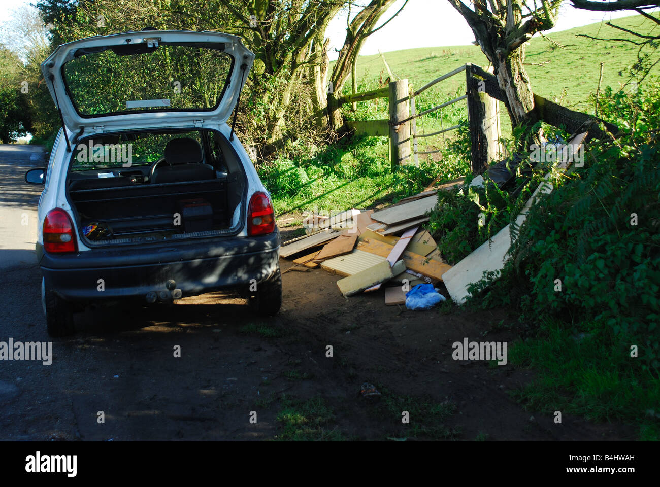 Tip of van hi-res stock photography and images - Alamy