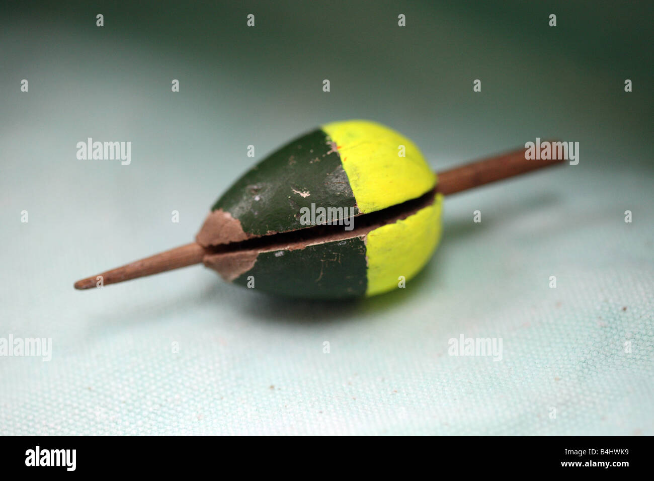 A cork fishing float Stock Photo - Alamy