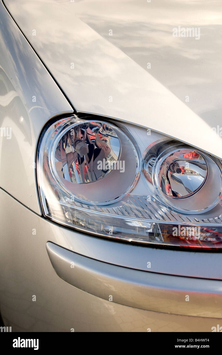 Car detail front lights hi-res stock photography and images - Alamy