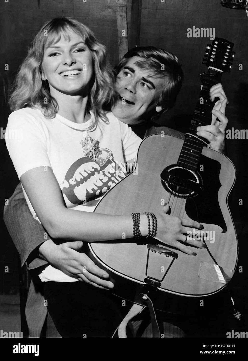 Actor anthony booth Black and White Stock Photos & Images - Alamy