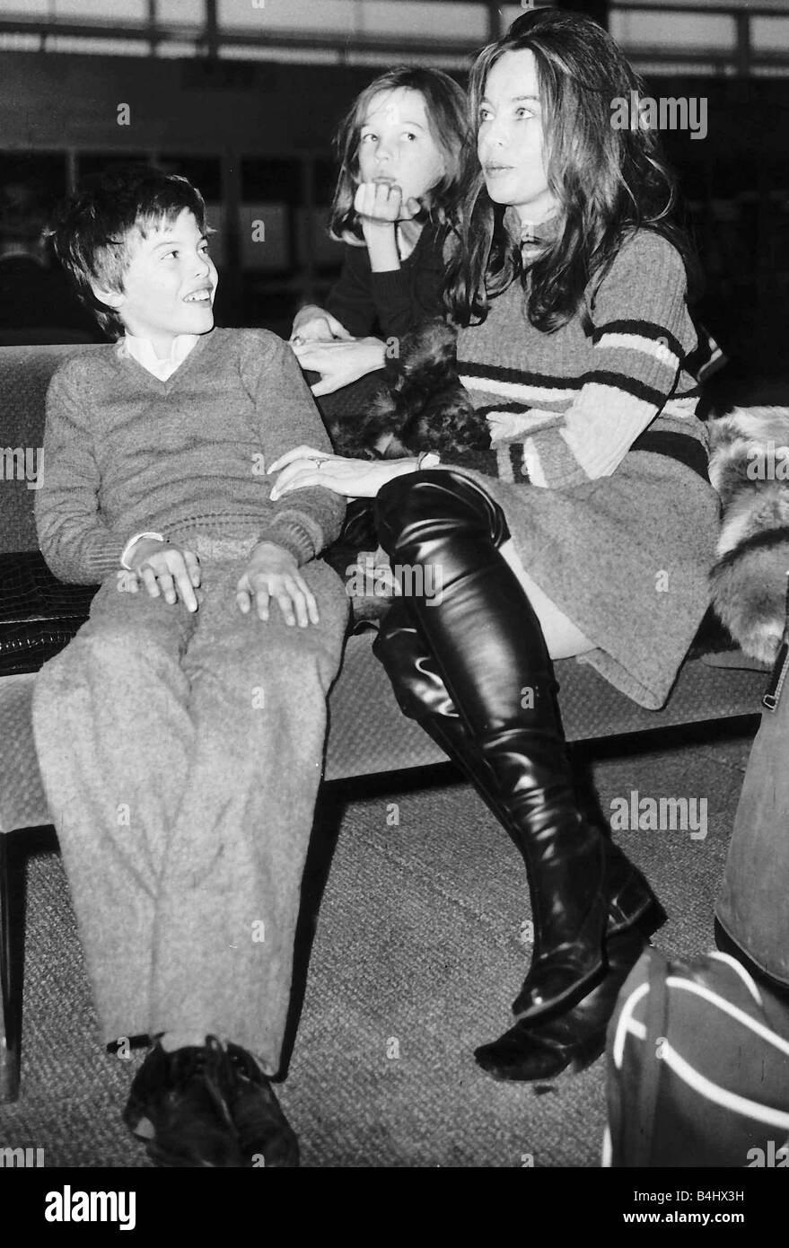 Children celebrities Black and White Stock Photos & Images - Alamy