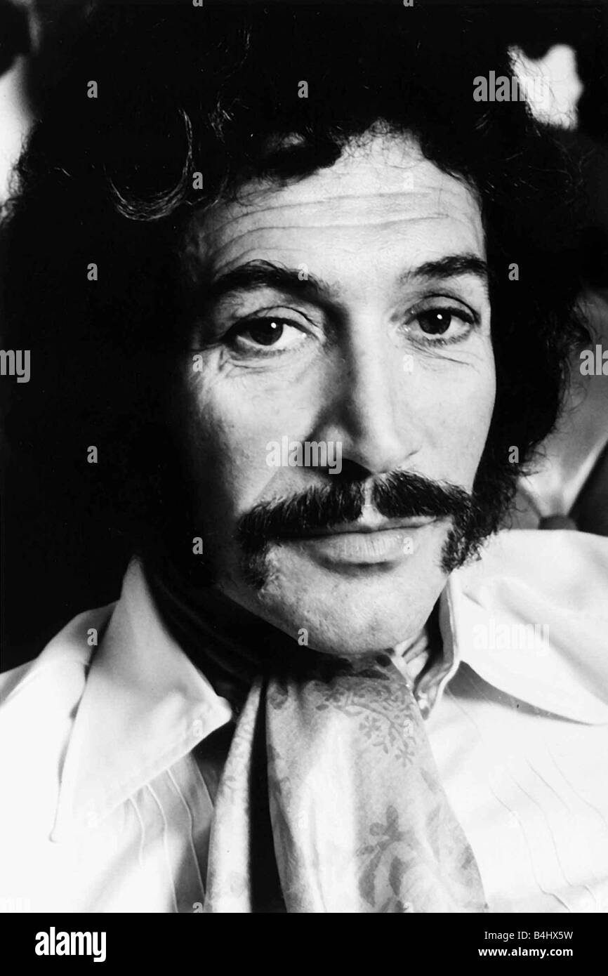 Peter Wyngarde actor 1972 Stock Photo - Alamy