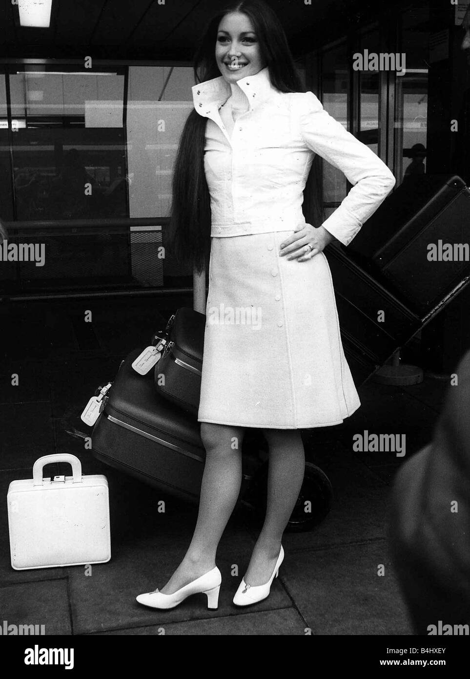 Actress Diana Rigg 1972 Stock Photo - Alamy