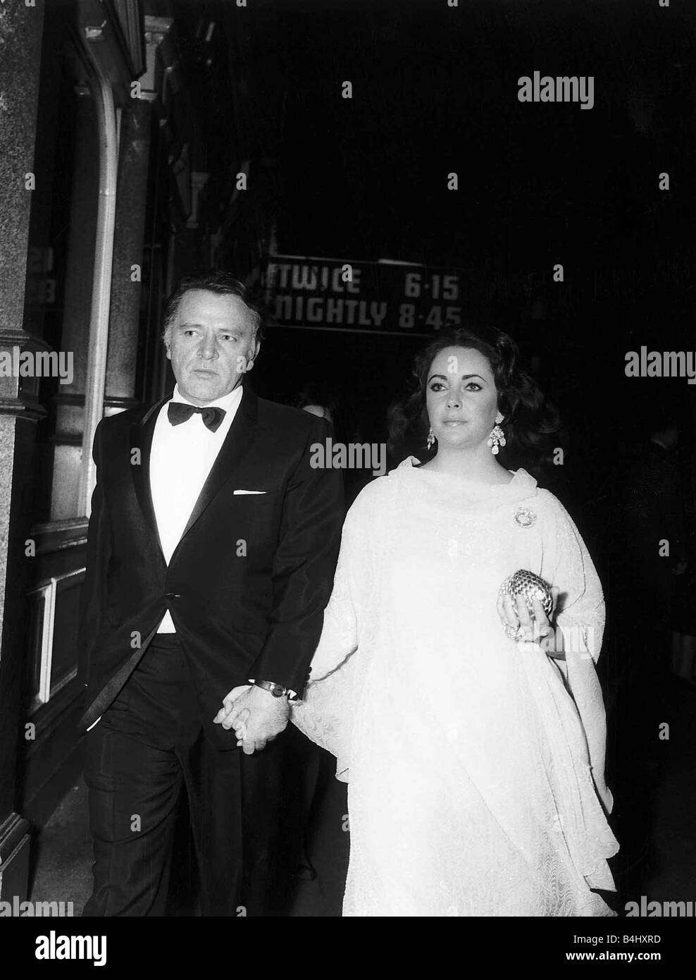 Actor richard burton wife elizabeth hi-res stock photography and images ...