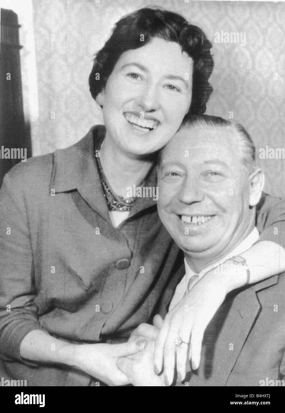 George Formby actor with his fiancee Pat Howsen Stock Photo - Alamy