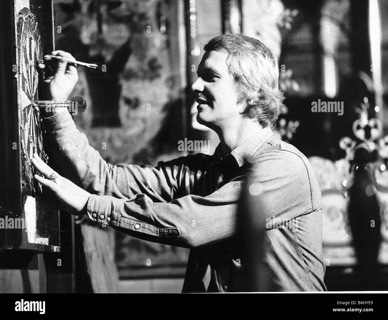 David Soul TV Film Actor March 1977 Dbase MSI Stock Photo - Alamy