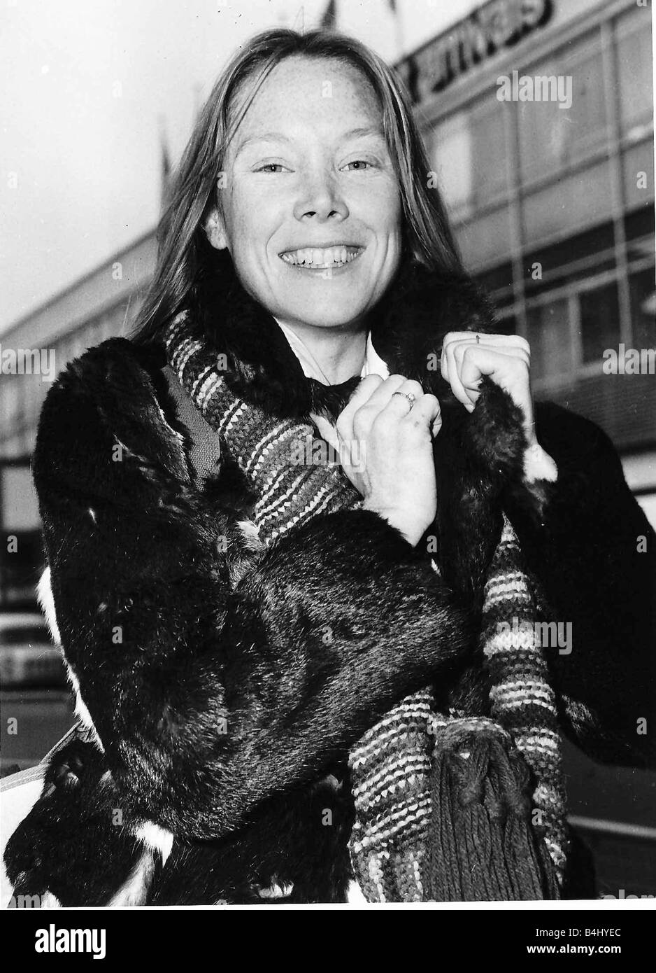 Sissy Spacek Actress at heathrow Airport January 1977 Dbase MSI Stock ...