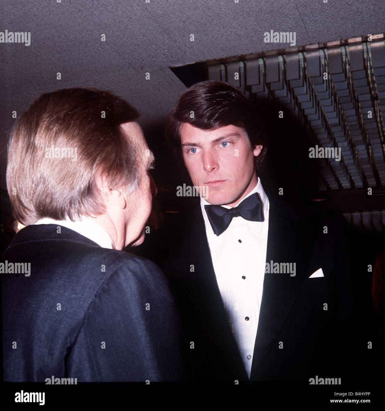 Christopher Reeve Actor at the Royal Film Performance December 1979 ...