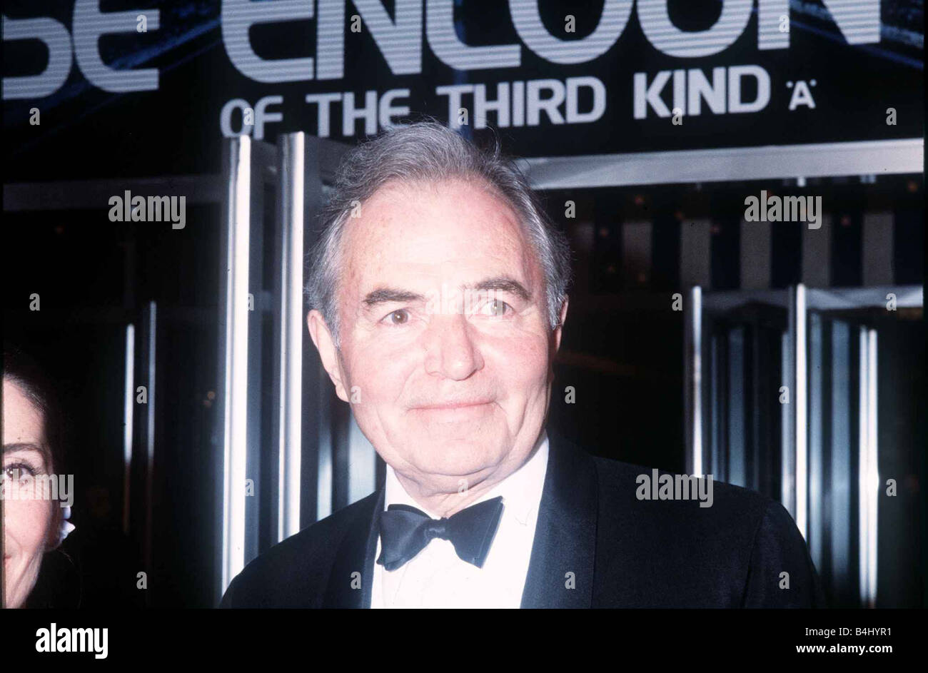 James Mason actor at the Royal Film Premiere of Close Encounters of the ...