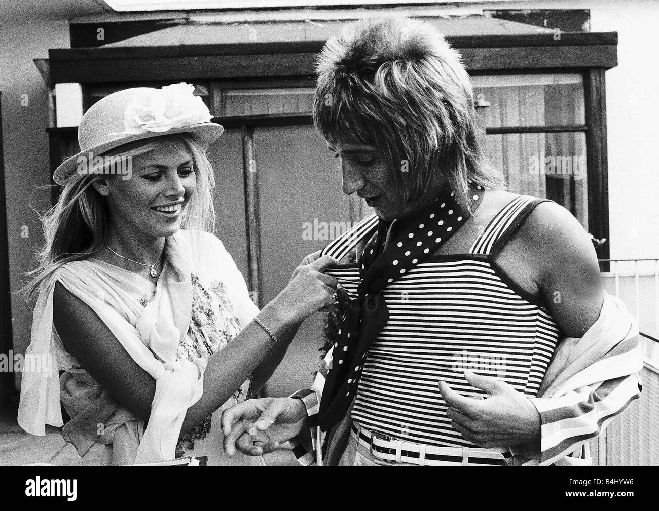 Britt Ekland Rod Stewart