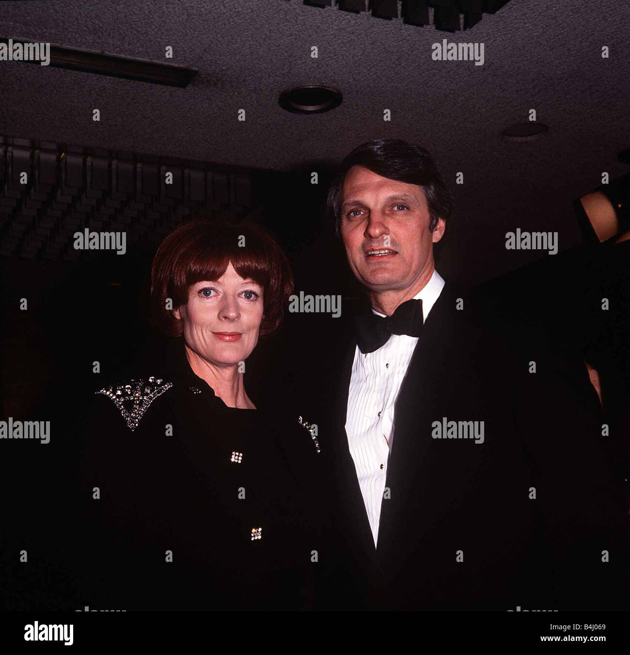 Alan Alda Actor at film performance with Maggie Smith March 1979 Dbase ...