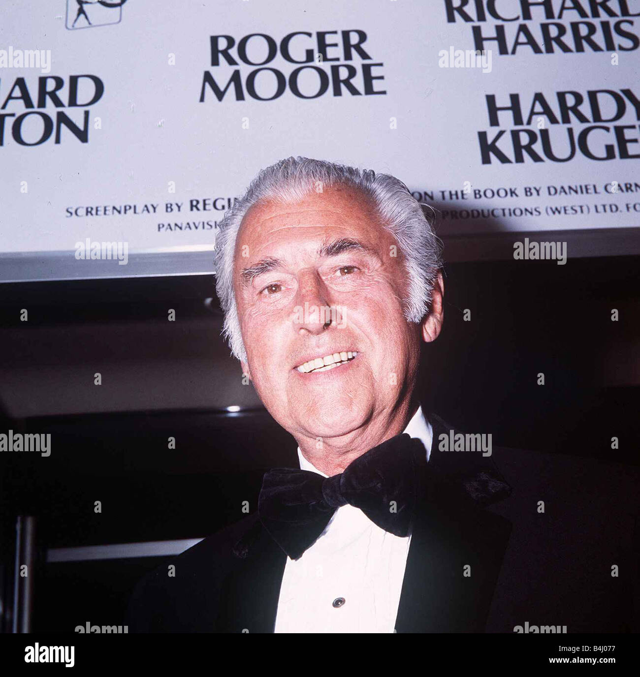 Stewart Granger actor July 1978 msi Stock Photo - Alamy