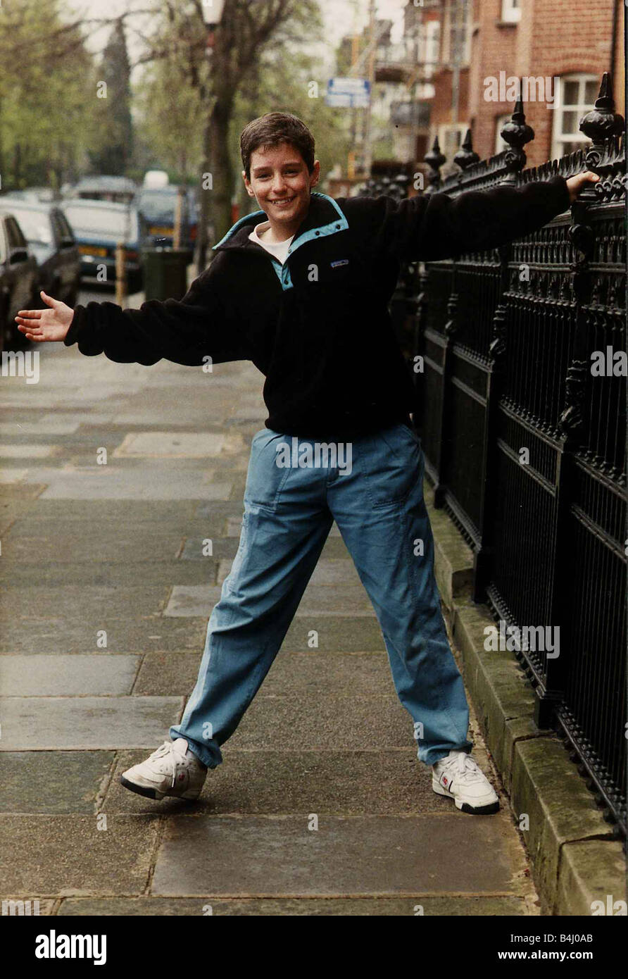 Twelve year old actor David Ebert is in a new film with actress Faye ...