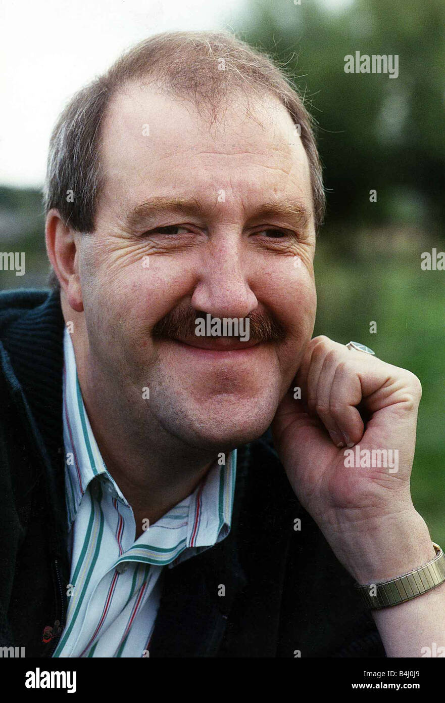 Gordon Kaye Actor from BBC Comedy series Allo Allo September 1989 Stock ...