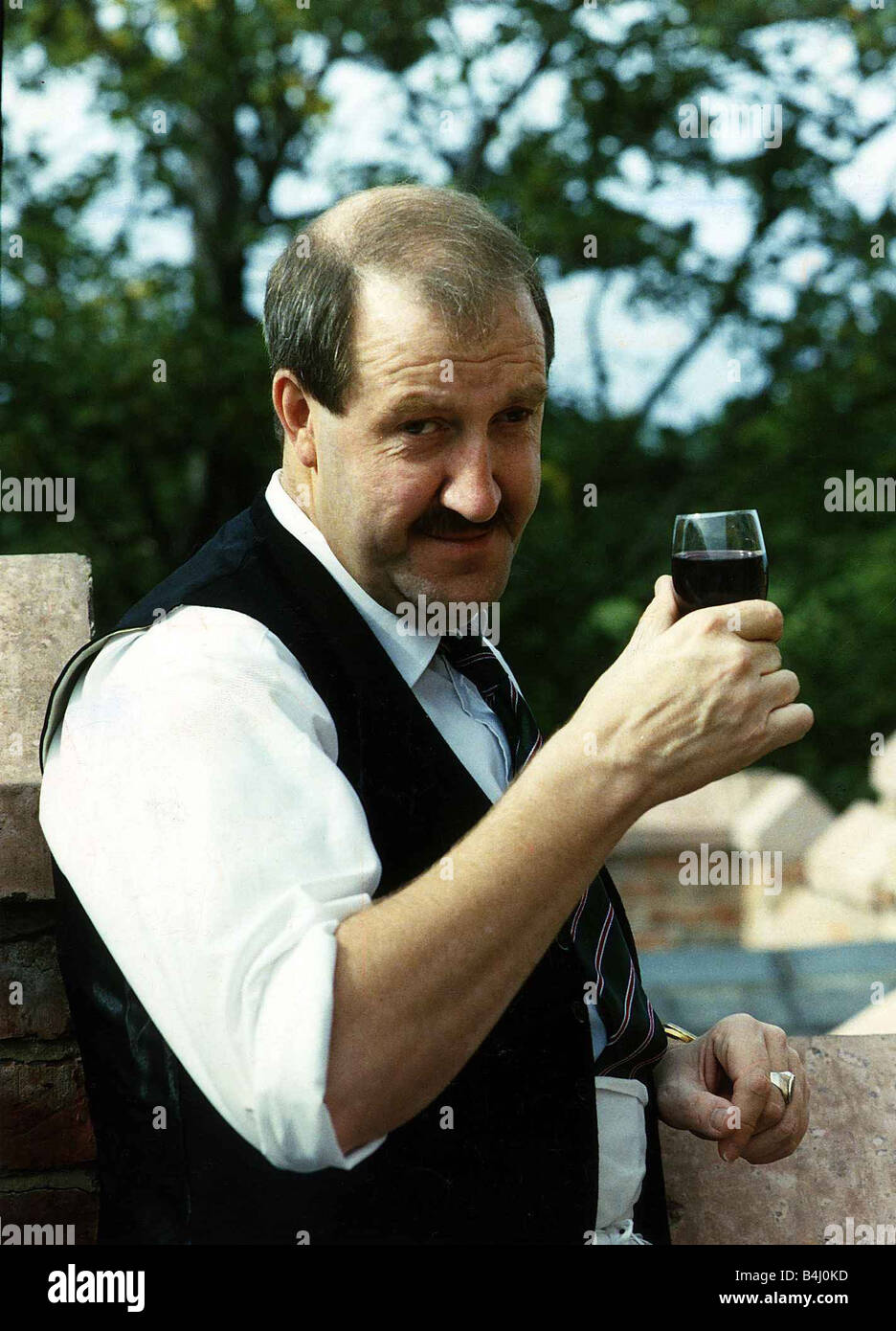 Gordon Kaye actor in the role of Renee in the TV programme Allo Allo ...