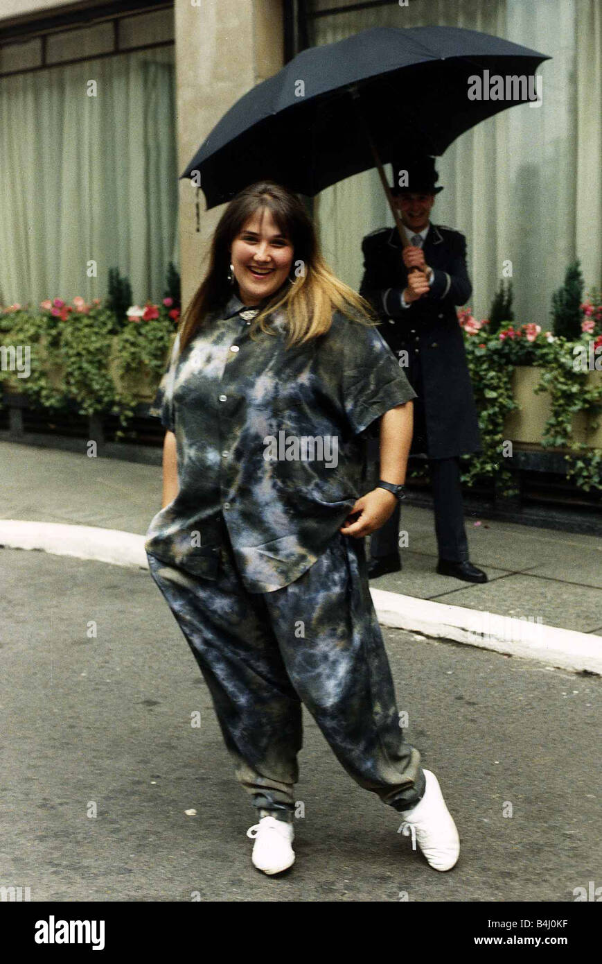 Ricki Lake American actress and television presenter August 1988 Stock ...