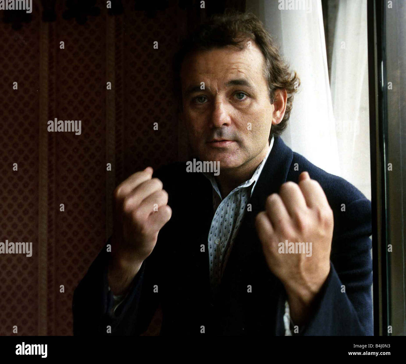 American actor Bill Murray October 1988 Stock Photo - Alamy