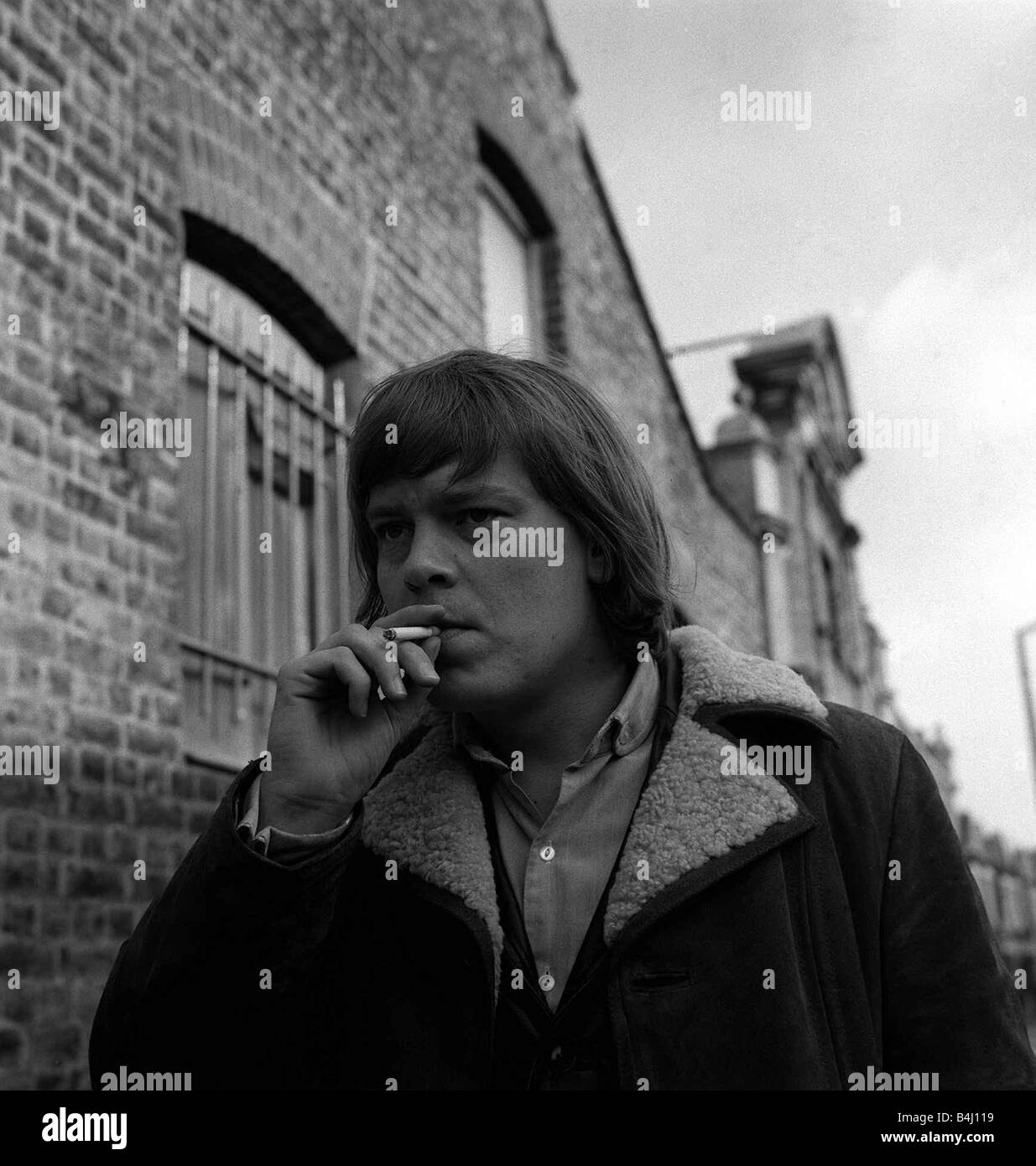 Warren Clarke actor January 1971 MSI Stock Photo - Alamy