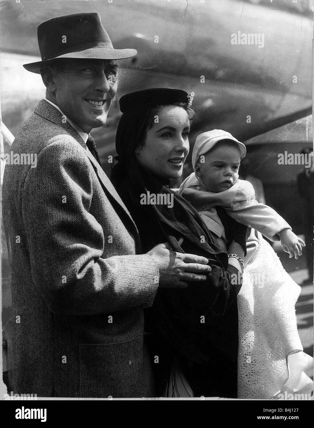 Elizabeth taylor son michael wilding hi-res stock photography and ...