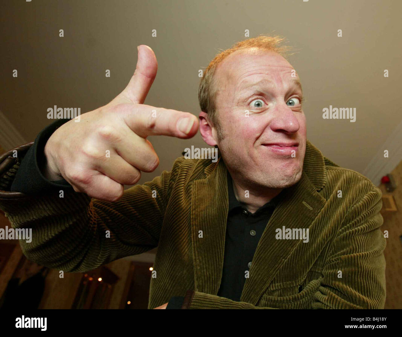 Actor Ade Edmondson November 2004 Pulling a silly face Mirrorpix Stock ...