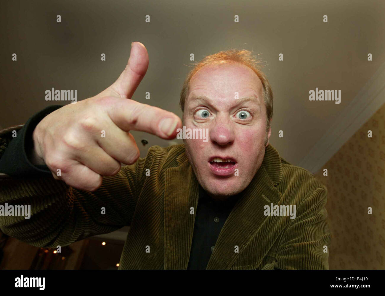 Actor Ade Edmondson November 2004 Pulling a silly face Mirrorpix Stock ...