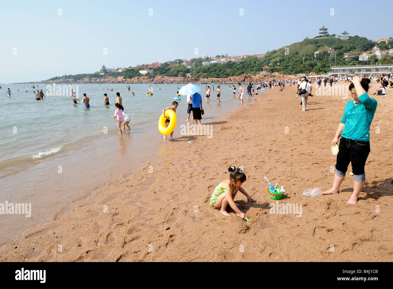 Qingdao beach beach beach beach hi-res stock photography and images - Alamy