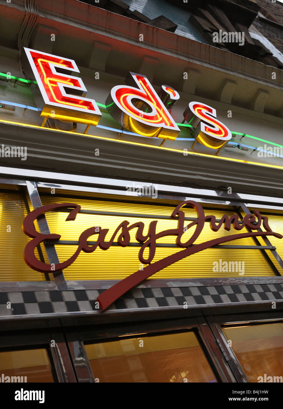 1950s diner sign hi-res stock photography and images - Alamy