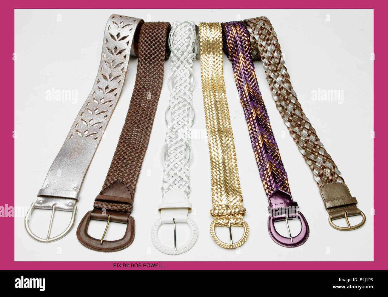 Six of the Best Belts Stock Photo - Alamy
