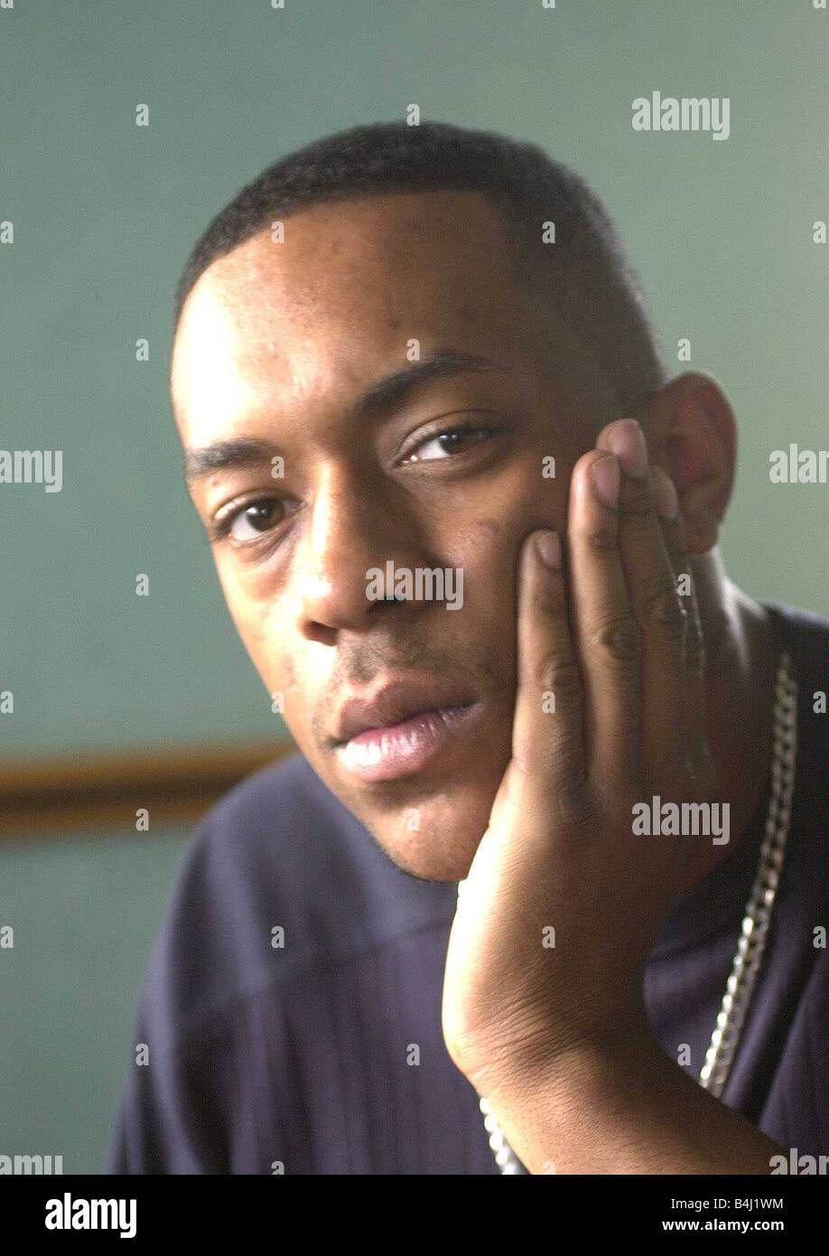 Leon Black Actor august 2003 At the LWT Studio London He is to play ...