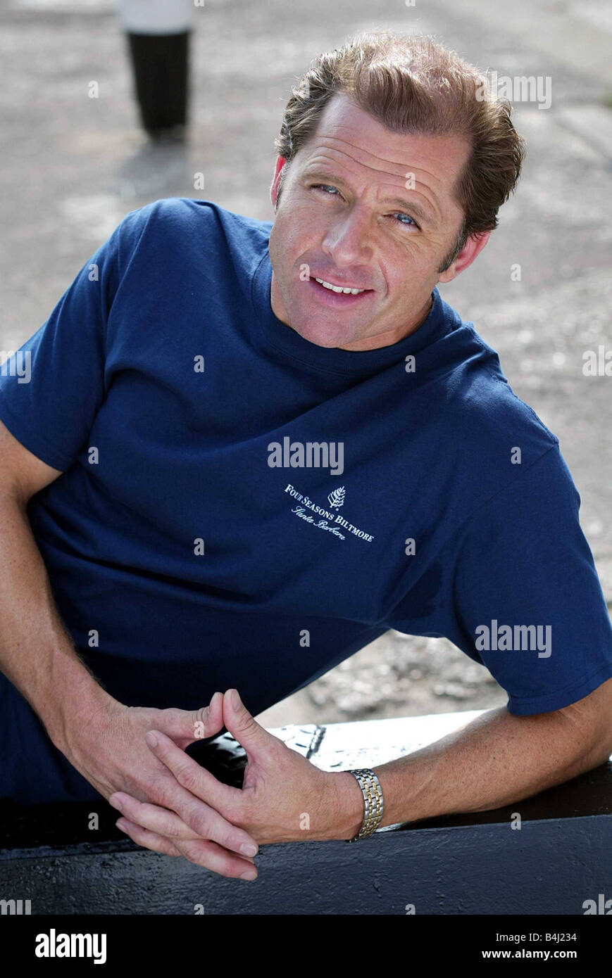 Maxwell Cauldfield Actor August 2003 Mirrorpix Stock Photo - Alamy