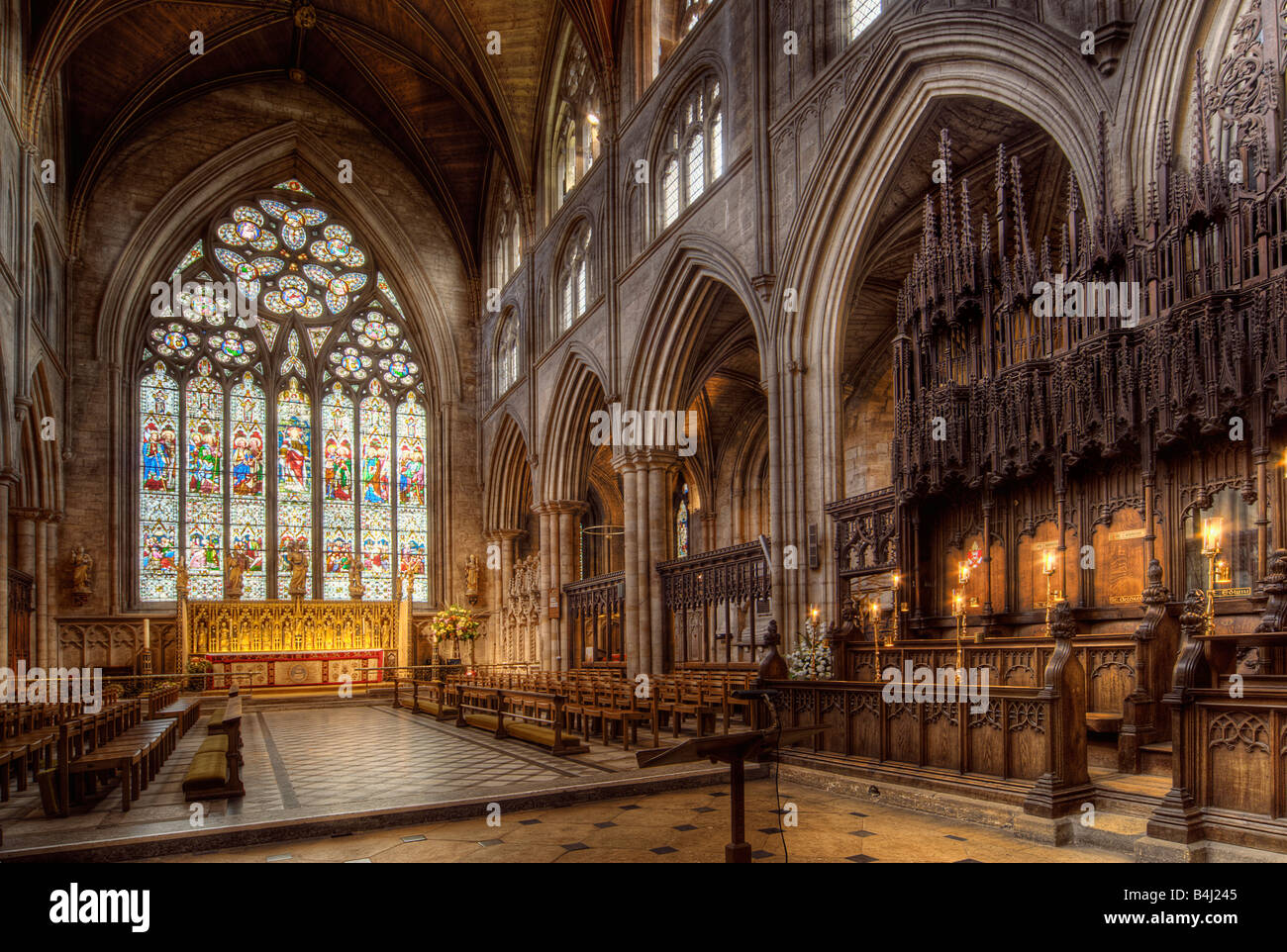Ripon Cathedral Yorkshire UK Stock Photo - Alamy