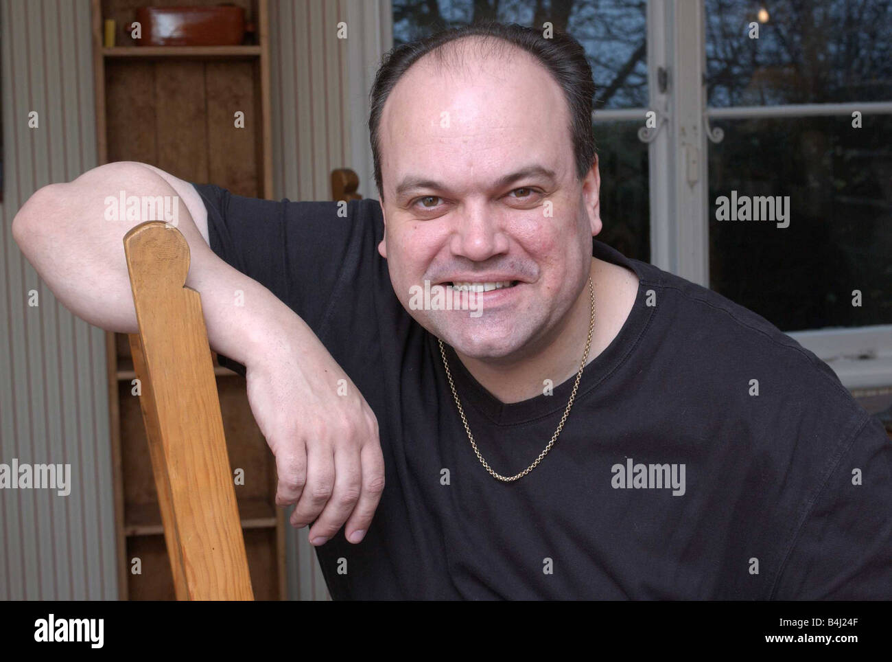 Actor Shaun Williamson who played Barry Evans in TV programme ...