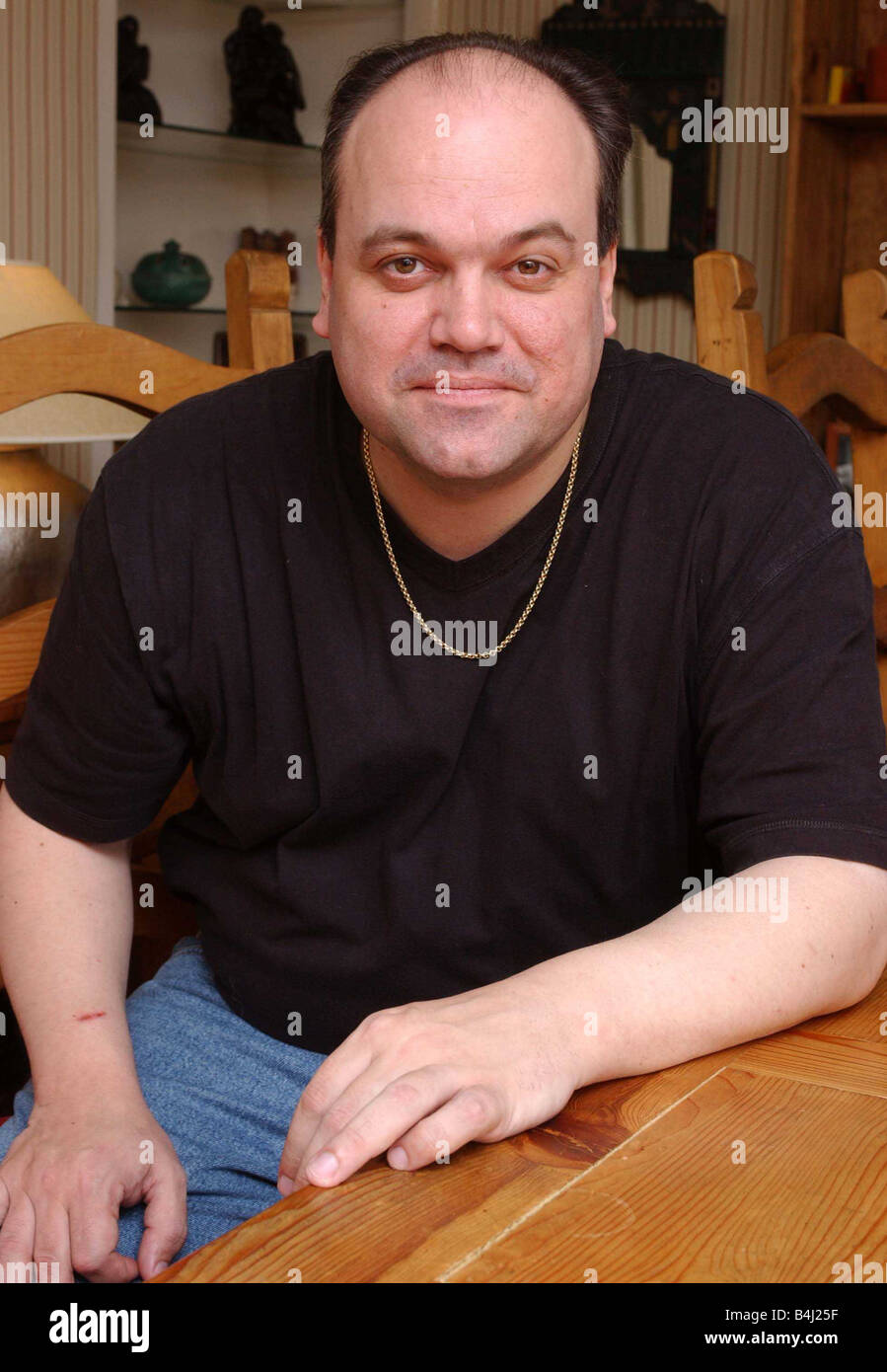 Shaun Williamson Actor December 2003 Eastenders Barry Evans Stock Photo ...
