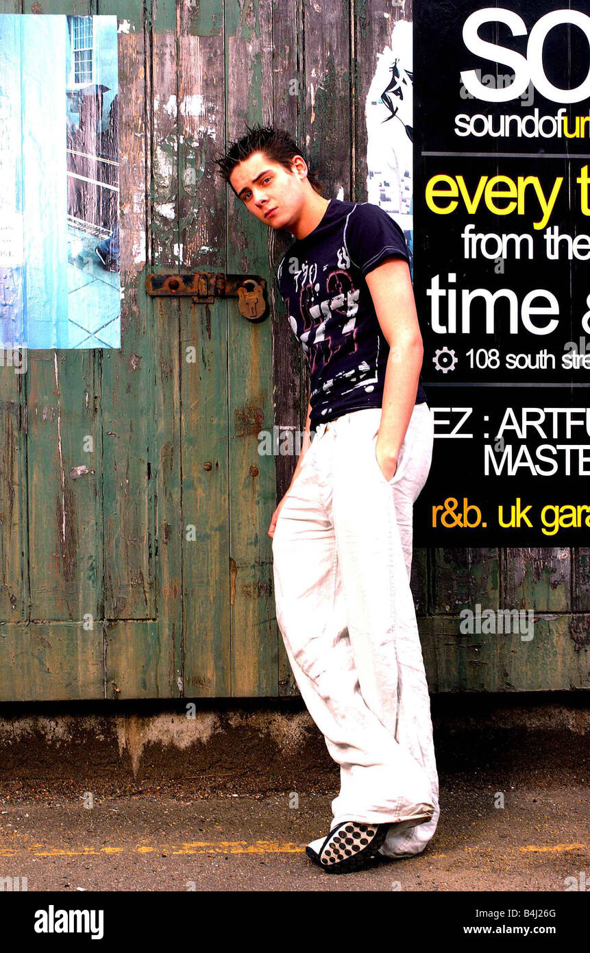 Christopher Parker April 2004 Actor aged 20 years old who plays the ...