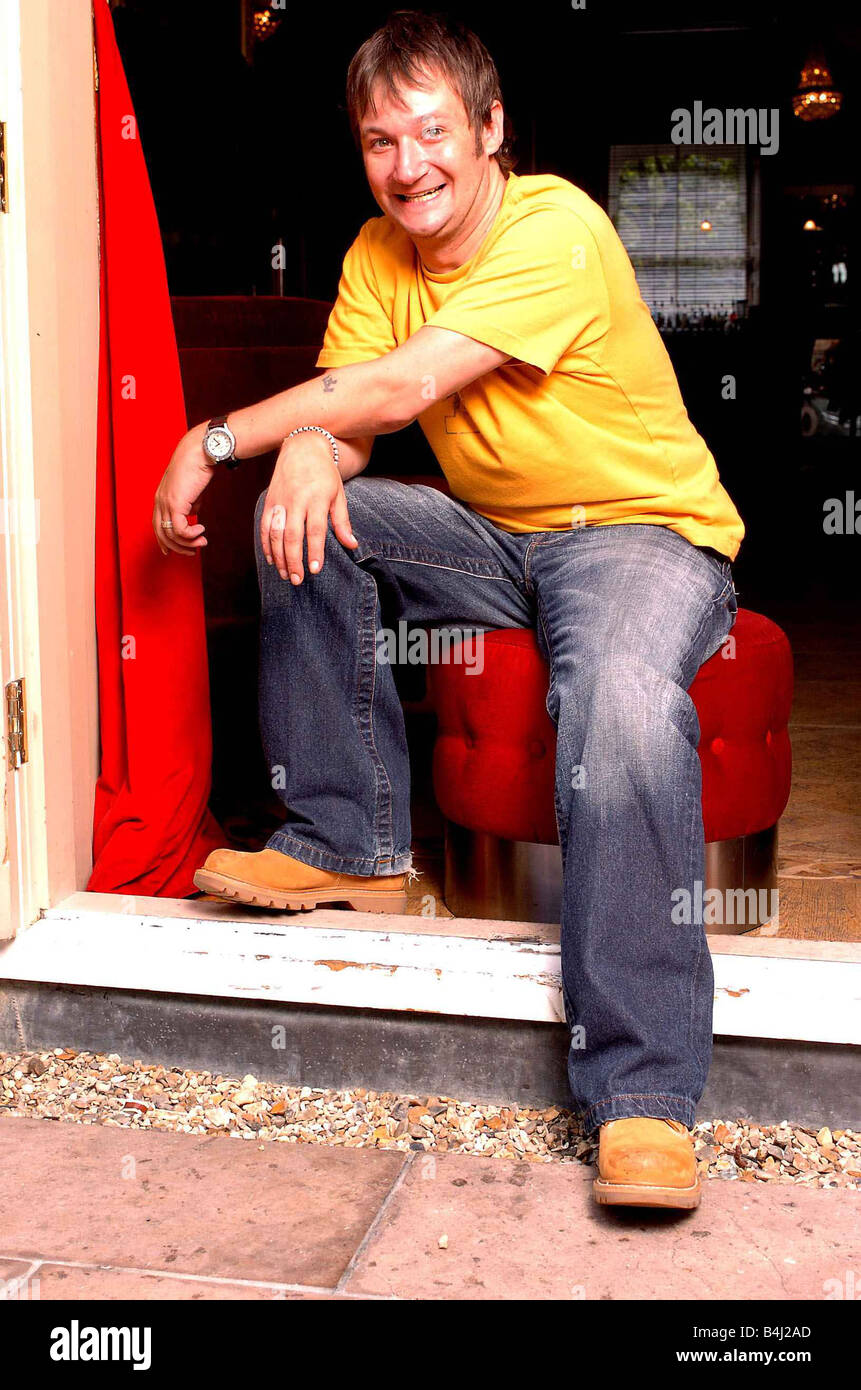 James Dreyfus Comedian Actor June 2004 in London Stock Photo - Alamy