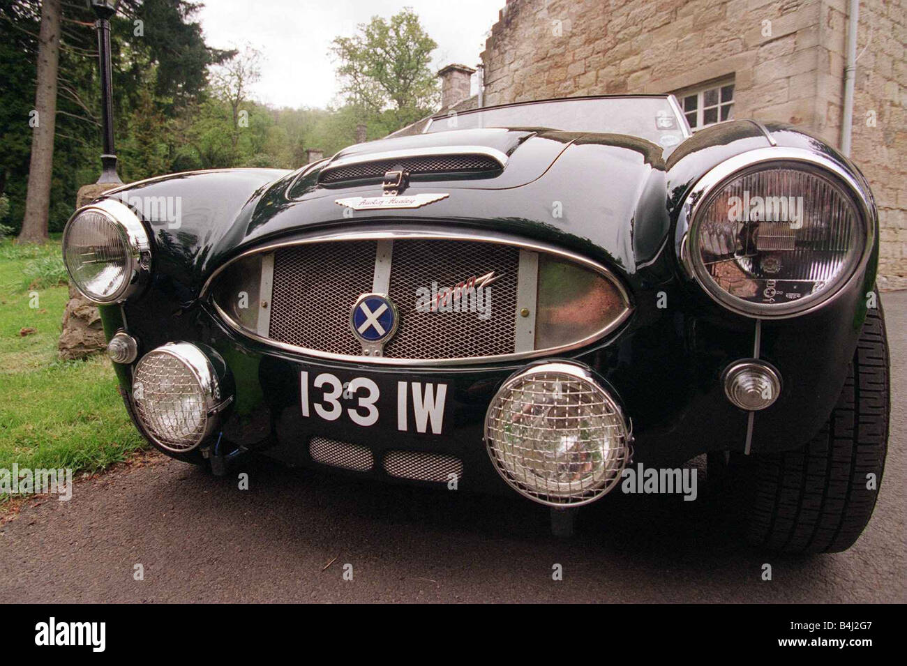 IAN WALKER AUSTIN HEALEY 3000 ROAD RECORD AFTER IT WAS RESTORED ROAD ...