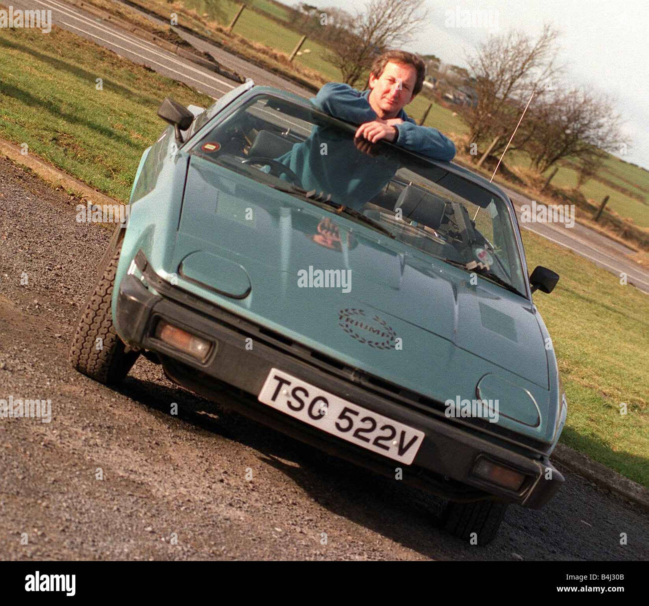 V reg Triumph TR7 February 1999 belonging to Alec Martin from Stewarton ...