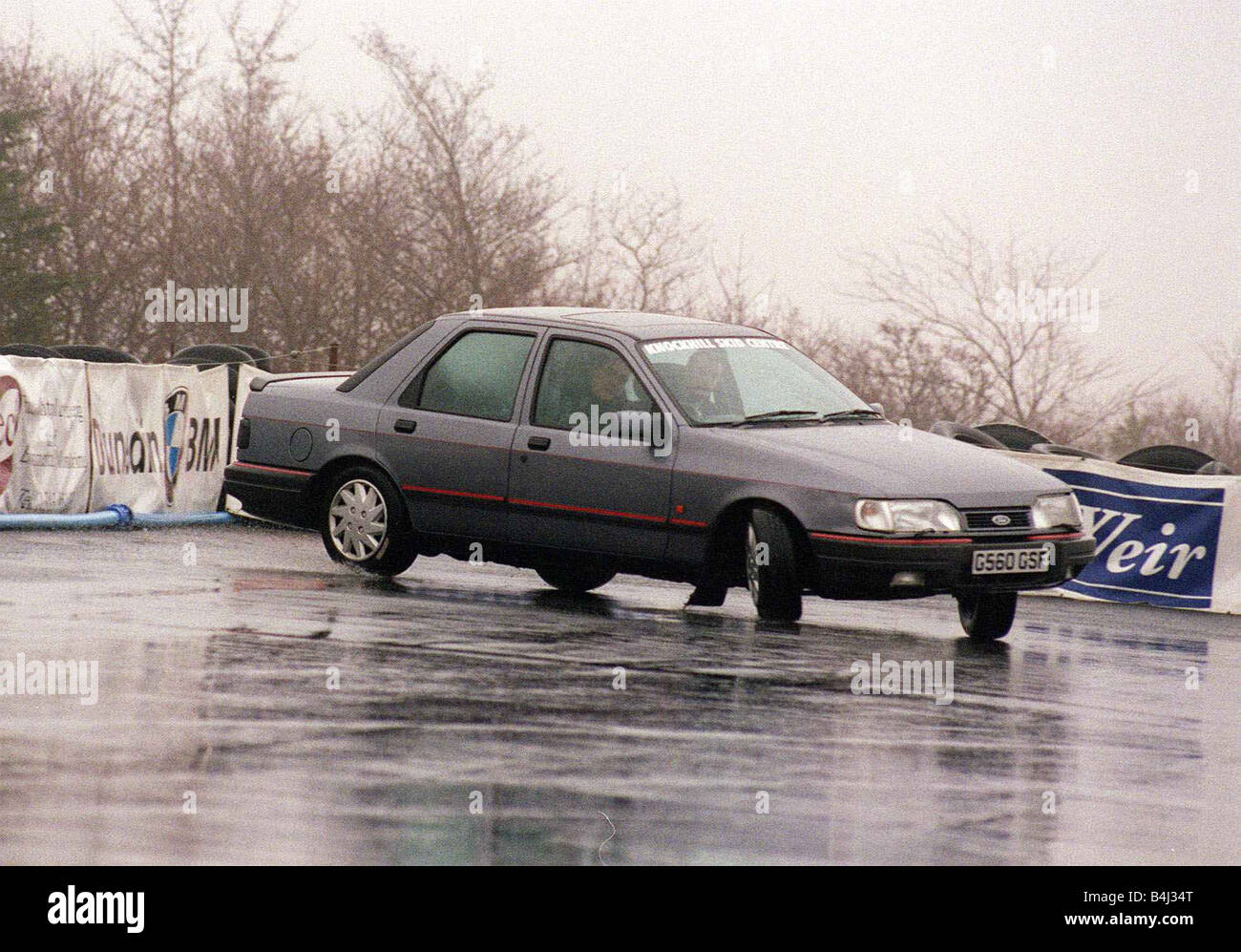 Skid pan Knockhill racing circuit June 1999 Trevor Walls feature Road ...