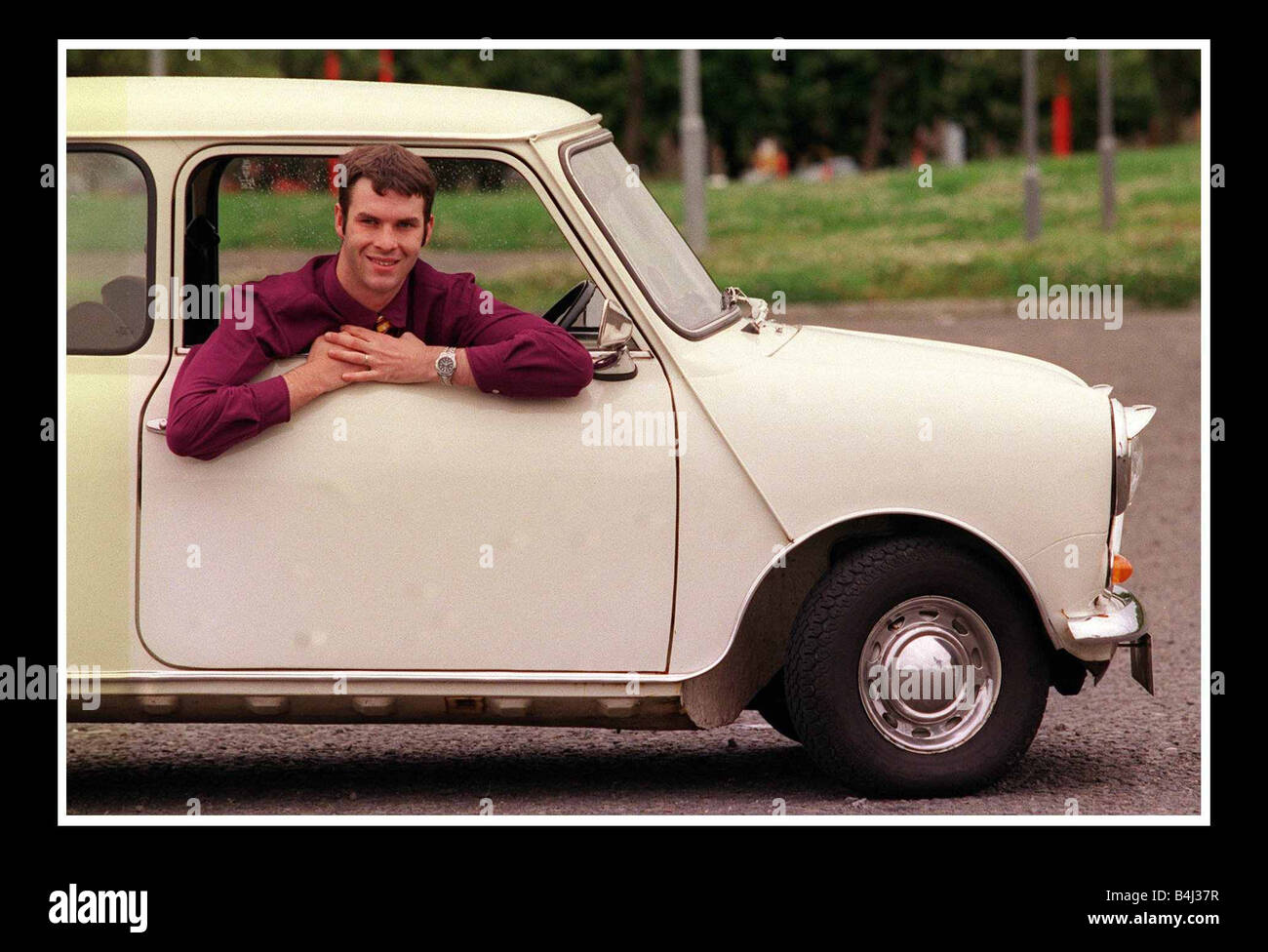 CHECK WITH PICTURE DESK BEFORE USE Darren Cairney JULY 1999 with his ...