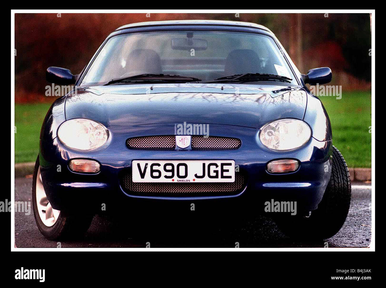 Blue sports car cars hi-res stock photography and images - Alamy