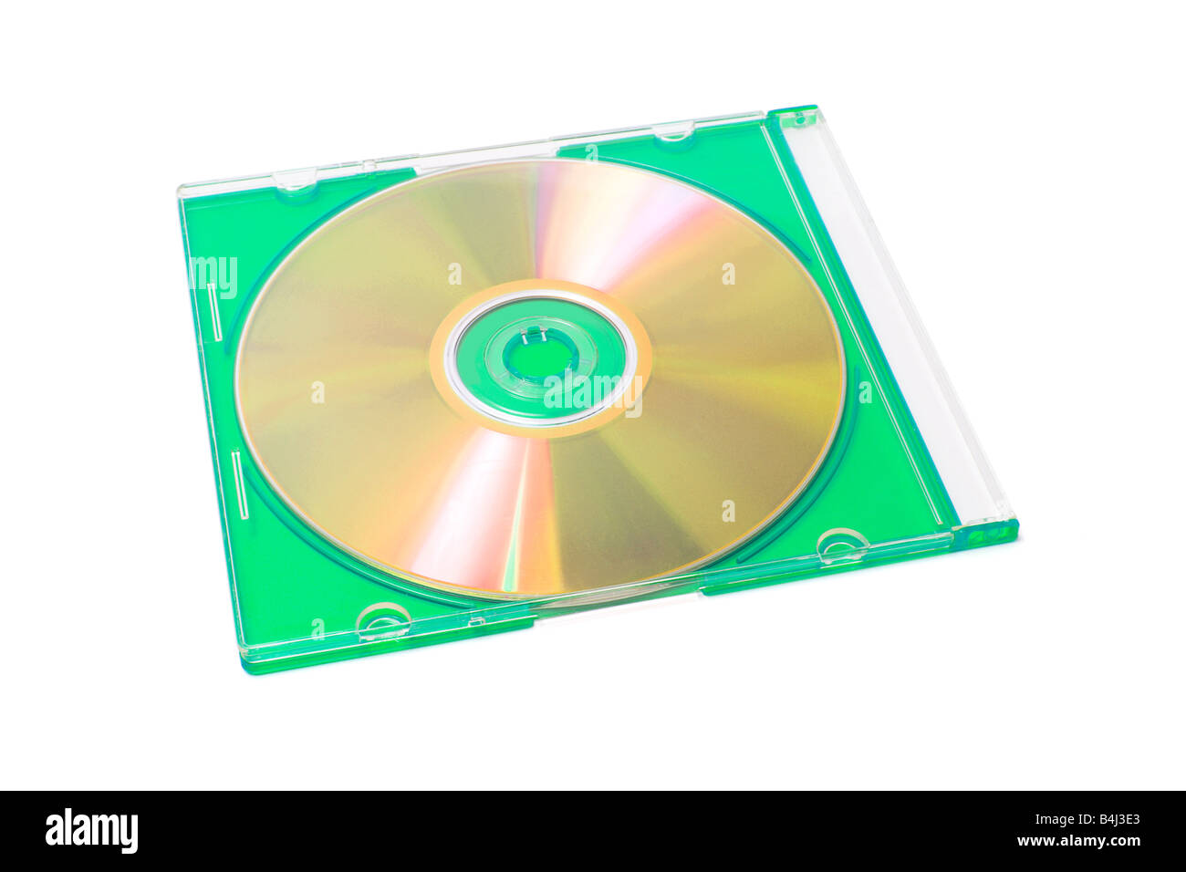 Compact Disc in Plastic Case Stock Photo - Alamy