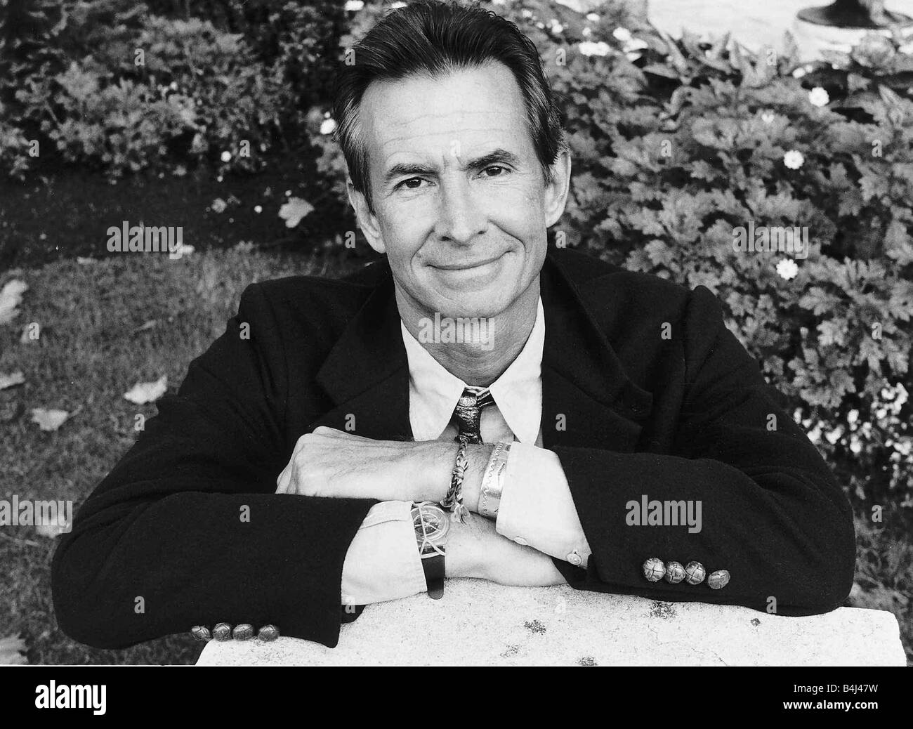 Anthony Perkins Actor in London October 1986 DBase MSI Stock Photo - Alamy