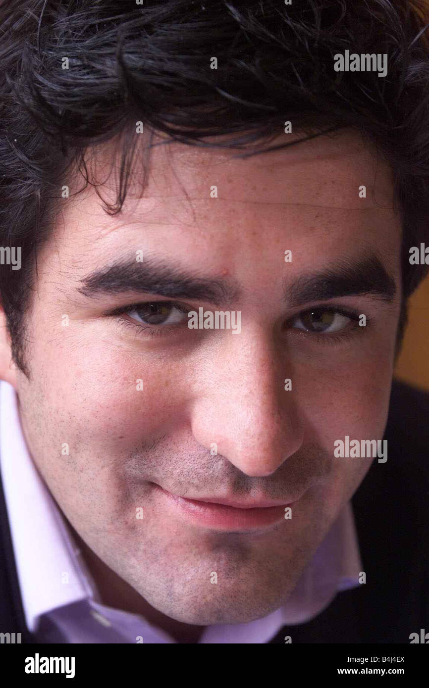 Marc Bannerman Actor Jan 2002 Mirrorpix Stock Photo - Alamy