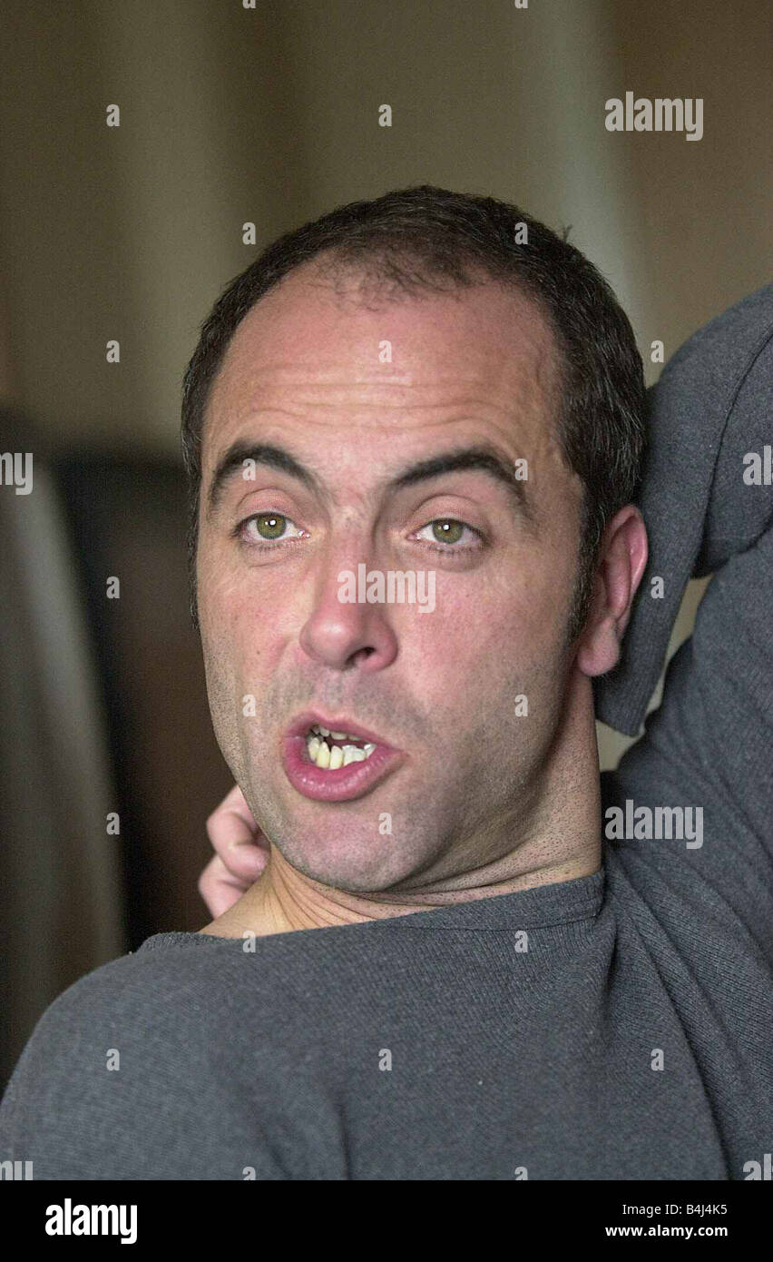 James Nesbitt August 2002 Actor Portrait Fun Stock Photo - Alamy