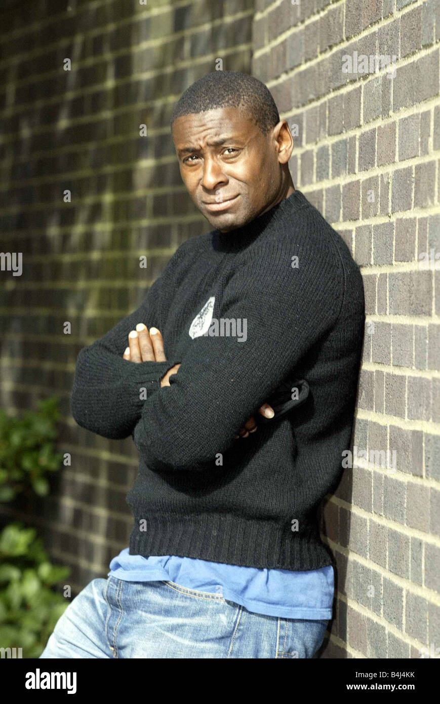 David Harewood October 2002 Actor Portrait Stock Photo - Alamy
