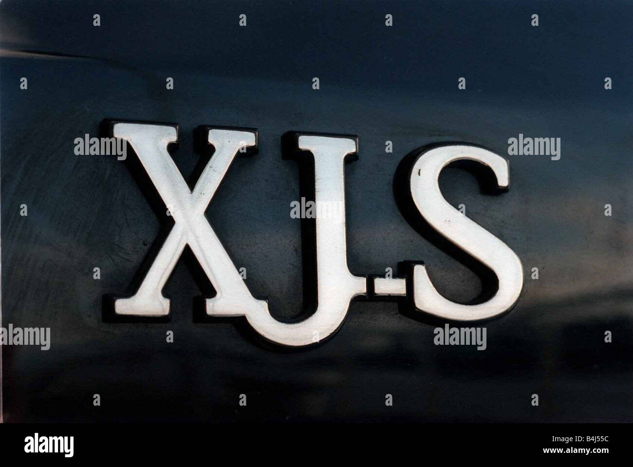 Jaguar XJS badge Stock Photo - Alamy