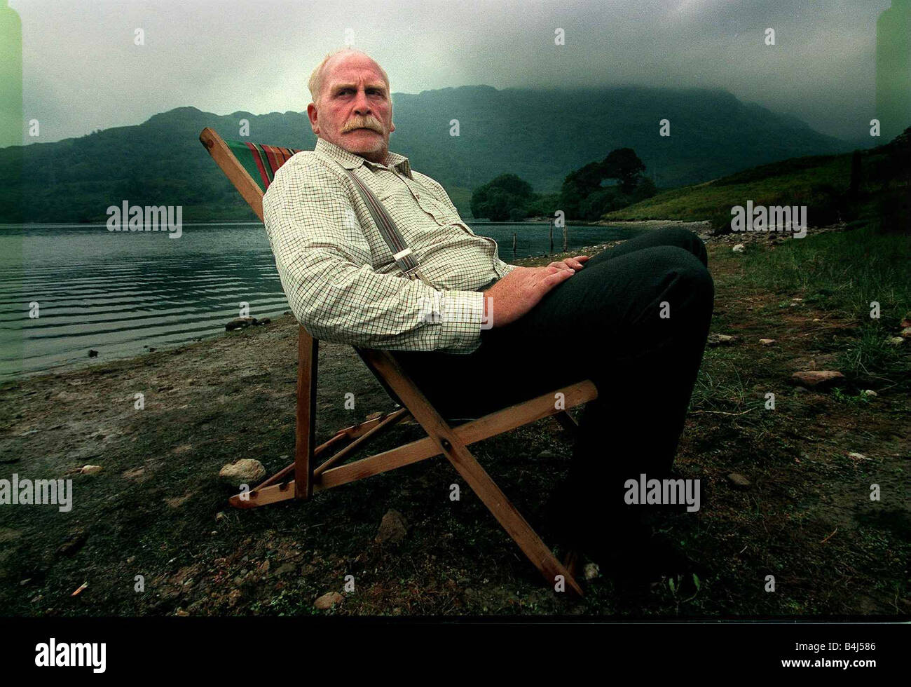 Actor James Cosmo September 1997 At the side of Loch Katrine with his ...